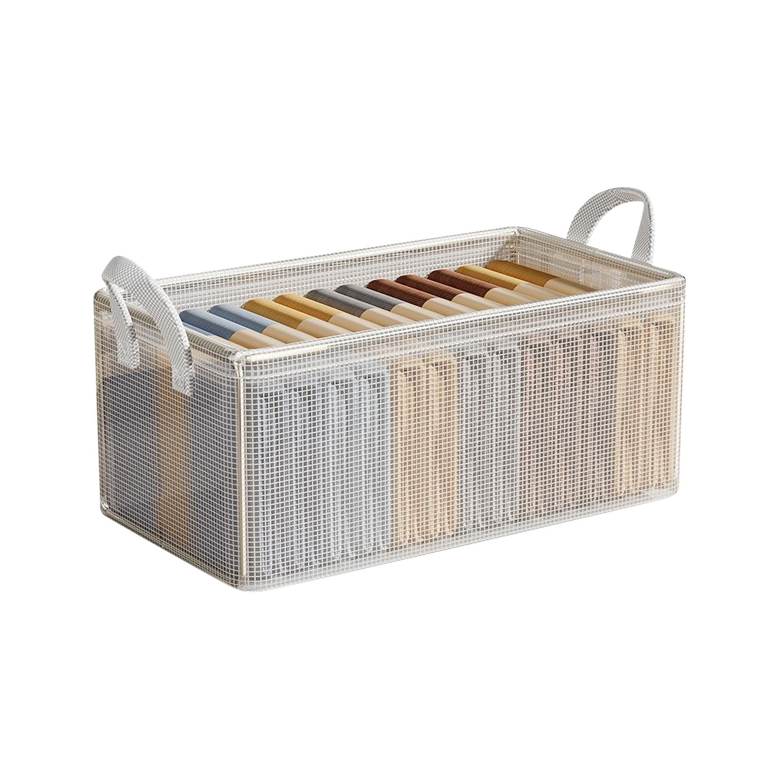 Storage Baskets Without Lid, Plastic Storage Containers, Stackable ...