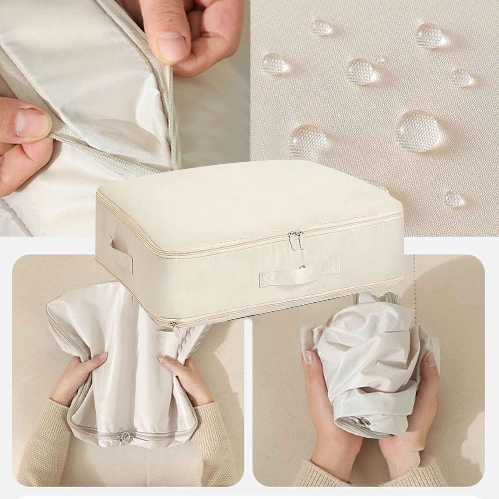 Storage under Bed with Wheels Clothes Organizer for under Bed Cloths ...