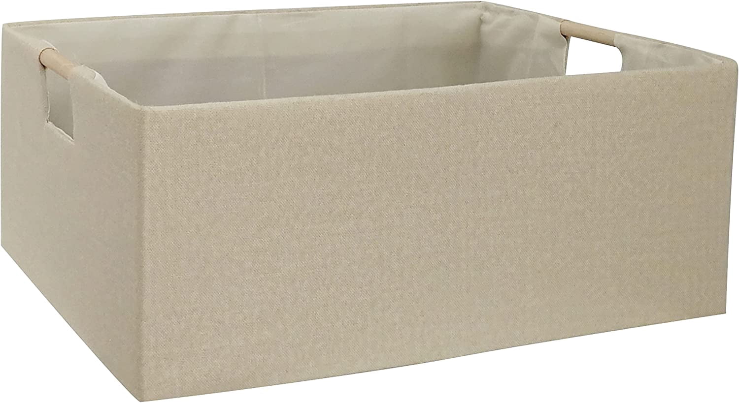 Storage Bin for Shelves Rectangle Closet Baskets Foldable Box with ...