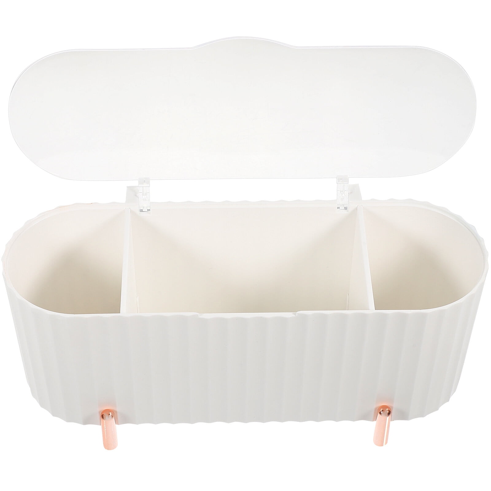 Storage Bins Cotton Pads Make up Storage Organizer Box Plastic to Go ...