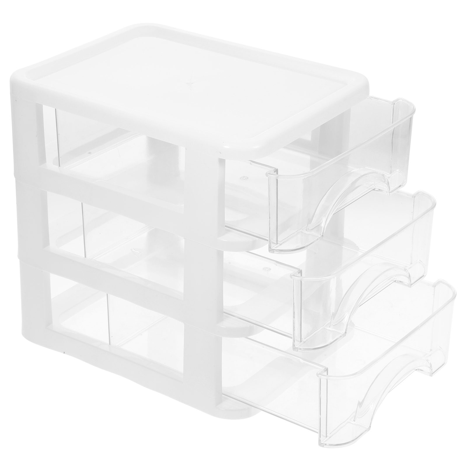 Raindrops Drawer Type Storage Box White 1Pcs 7.19X5.58X6.68in - Walmart.com