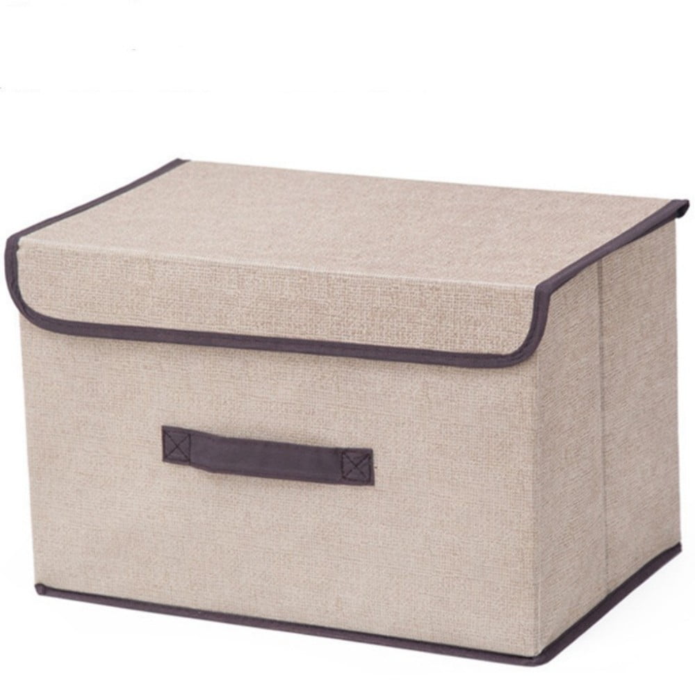 Storage Bins Fabric, Large Storage Bins with Lids, Collapsible Storage ...