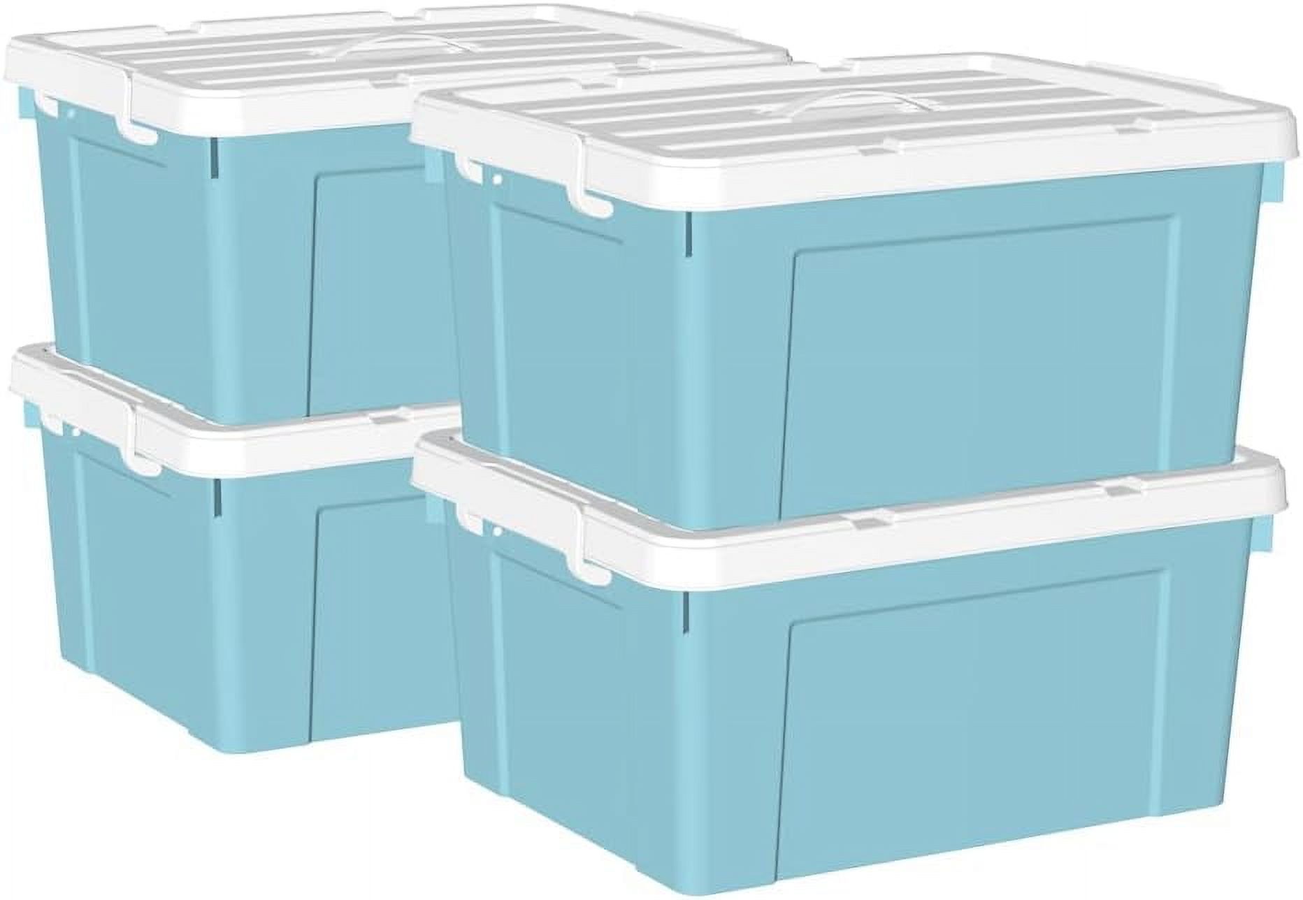 Storage Bins on Handle, Storage Box, Plastic Tote, Organizing Container ...