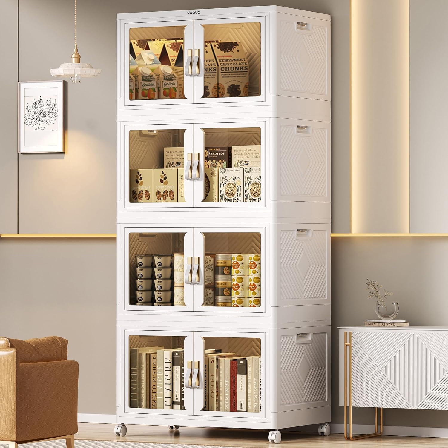 Storage Bins with Lids,Collapsible Closet Organizers and Storage ...