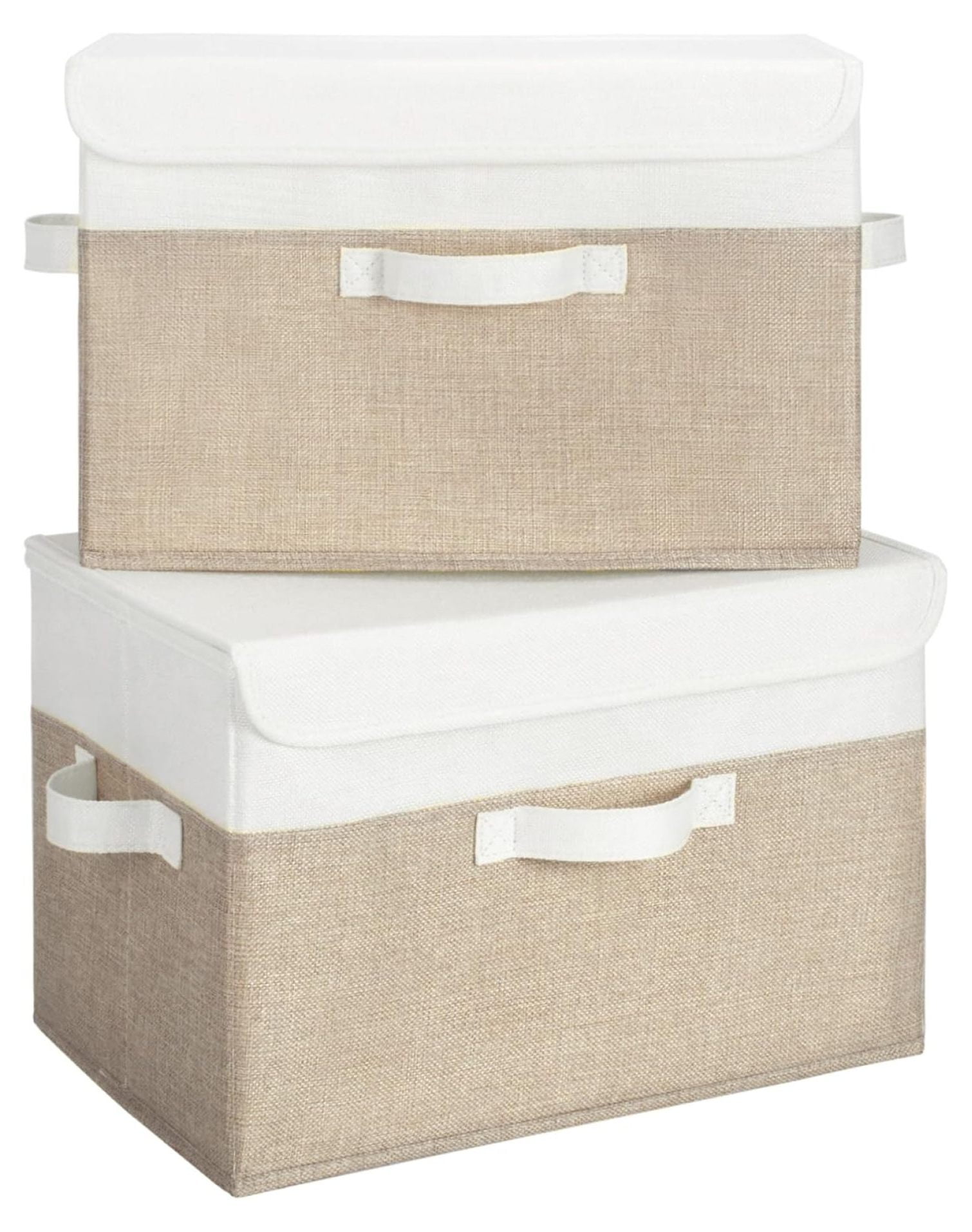 Storage Bins with Lids, Decorative Storage Boxes, Clothes Stoarge Bins ...