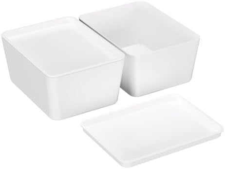 Storage Bins With Lids Plastic Containers: Plastic Multipurpose ...