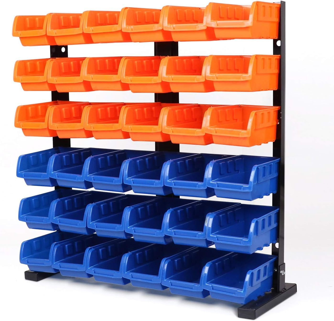 Storage Bins Rack 36 count Bin Organizer Garage Shop Tool, Tools for ...