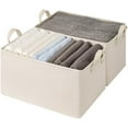 Storage Bins, Shelves Baskets for Organizing, 45L Extra Large Fabric ...