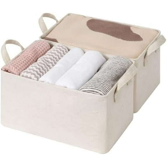Storage Bins, Shelves Baskets for Organizing, Fabric Closet Organizers ...