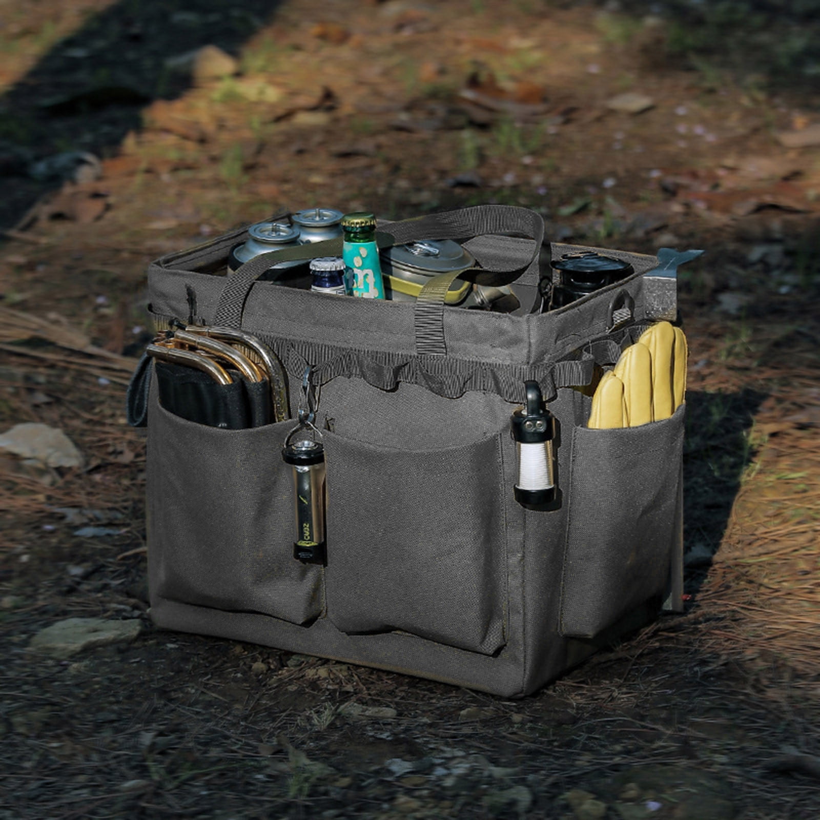 Storage Bins ZKCCNUK Outdoor Tool Storage Box Camping Storage Storage ...