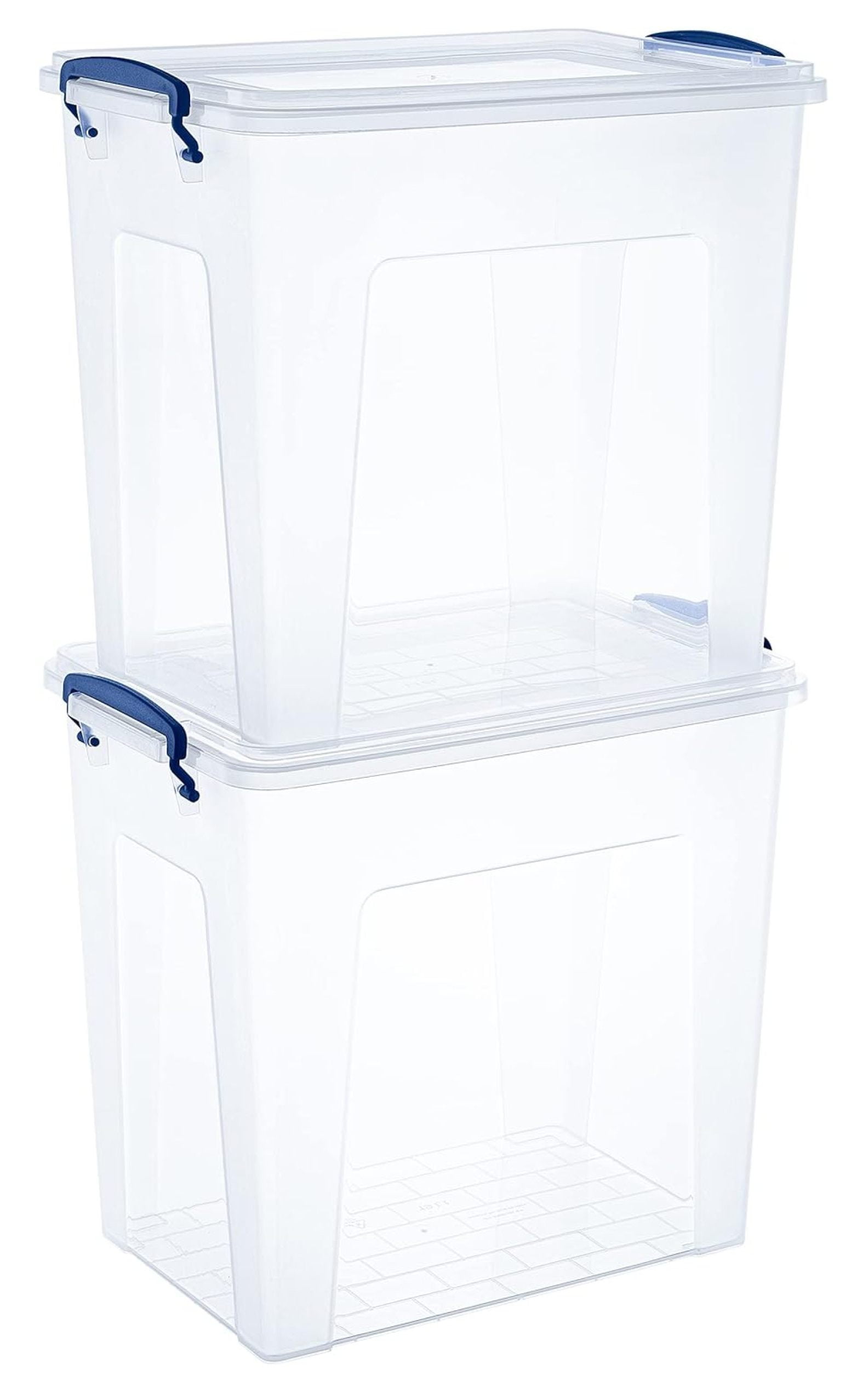 Storage Bins with Lids, Clear Plastic Containers for Organizing ...