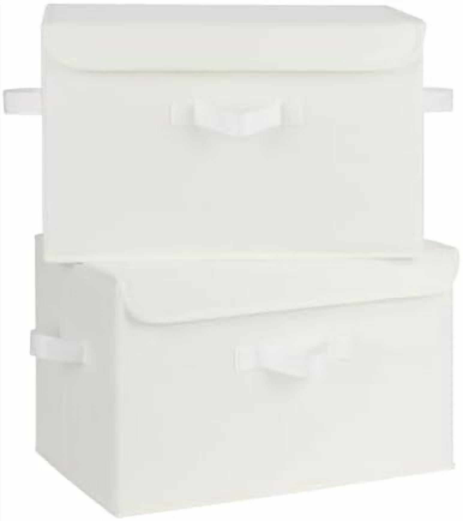 Storage Bins with Lids, Fabric Storage Boxes, Closet Organizers and ...