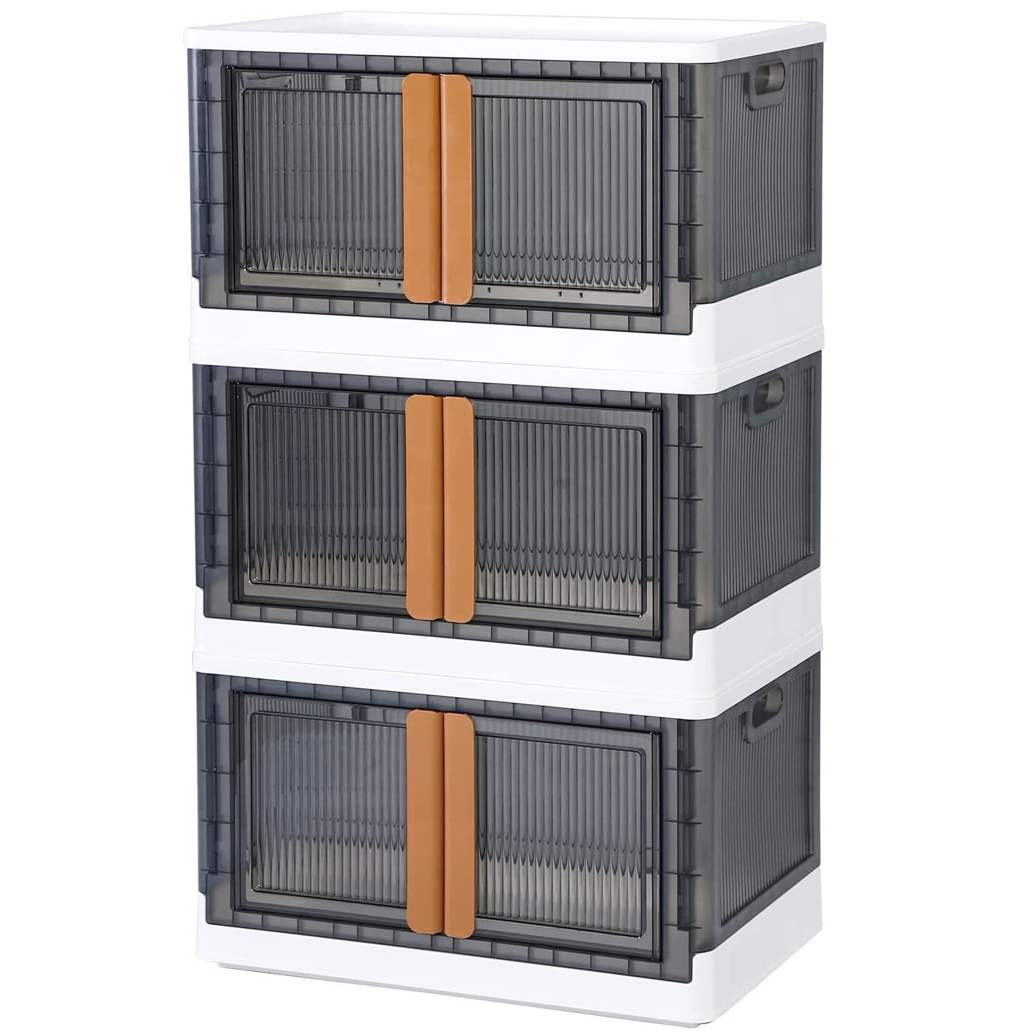 Storage Bins With Lids Zarler 3 Pcs Stackable Storage Bins 76 Quart