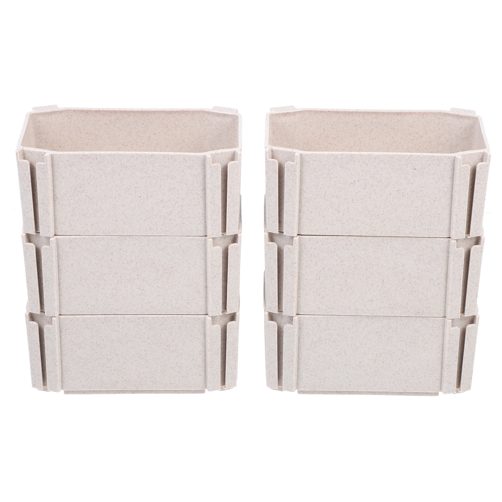 Storage Box 6 Pcs Small Underpants Container Socks Plastic Drawers ...