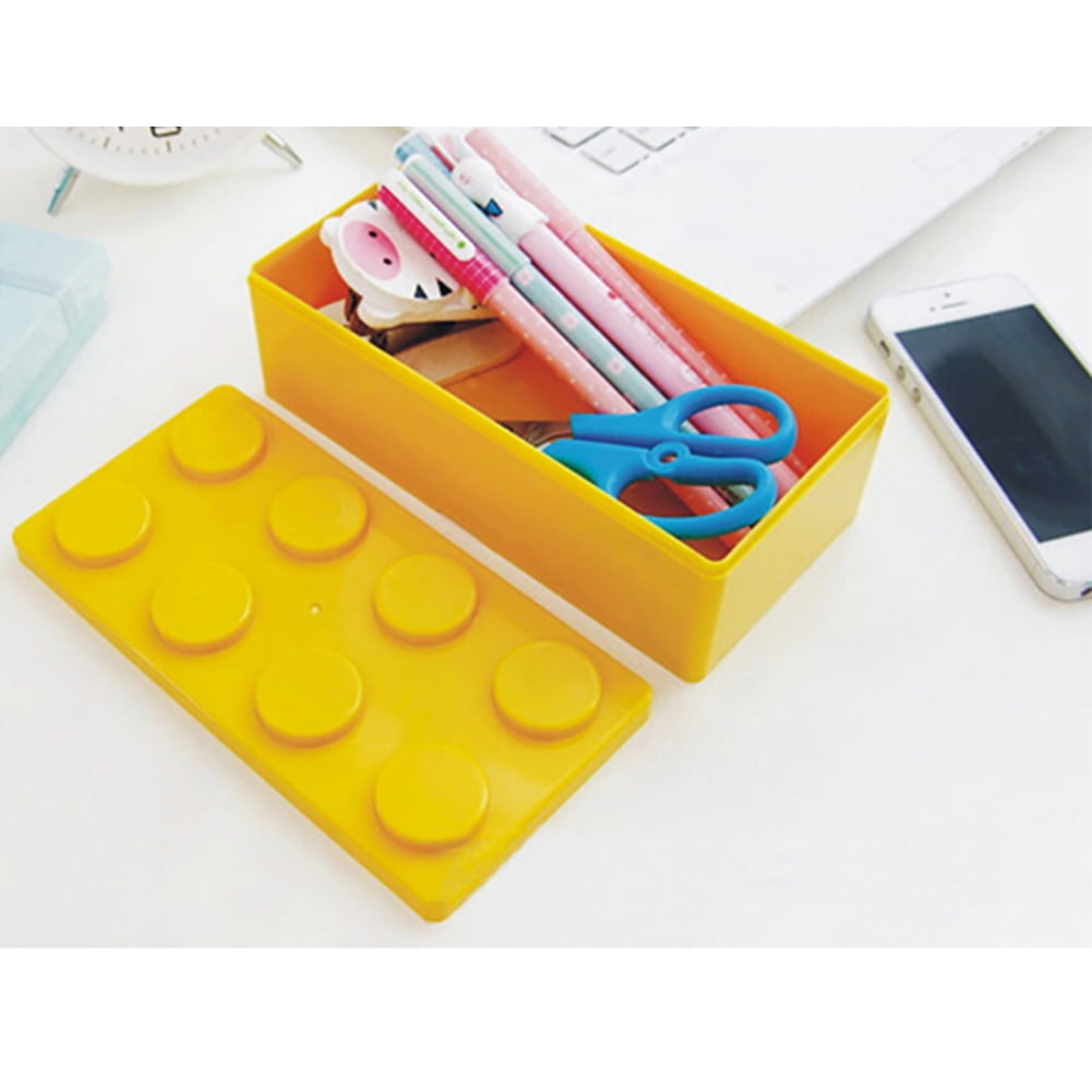 Storage Box Building Block Shapes Plastic Space Box Superimposed ...