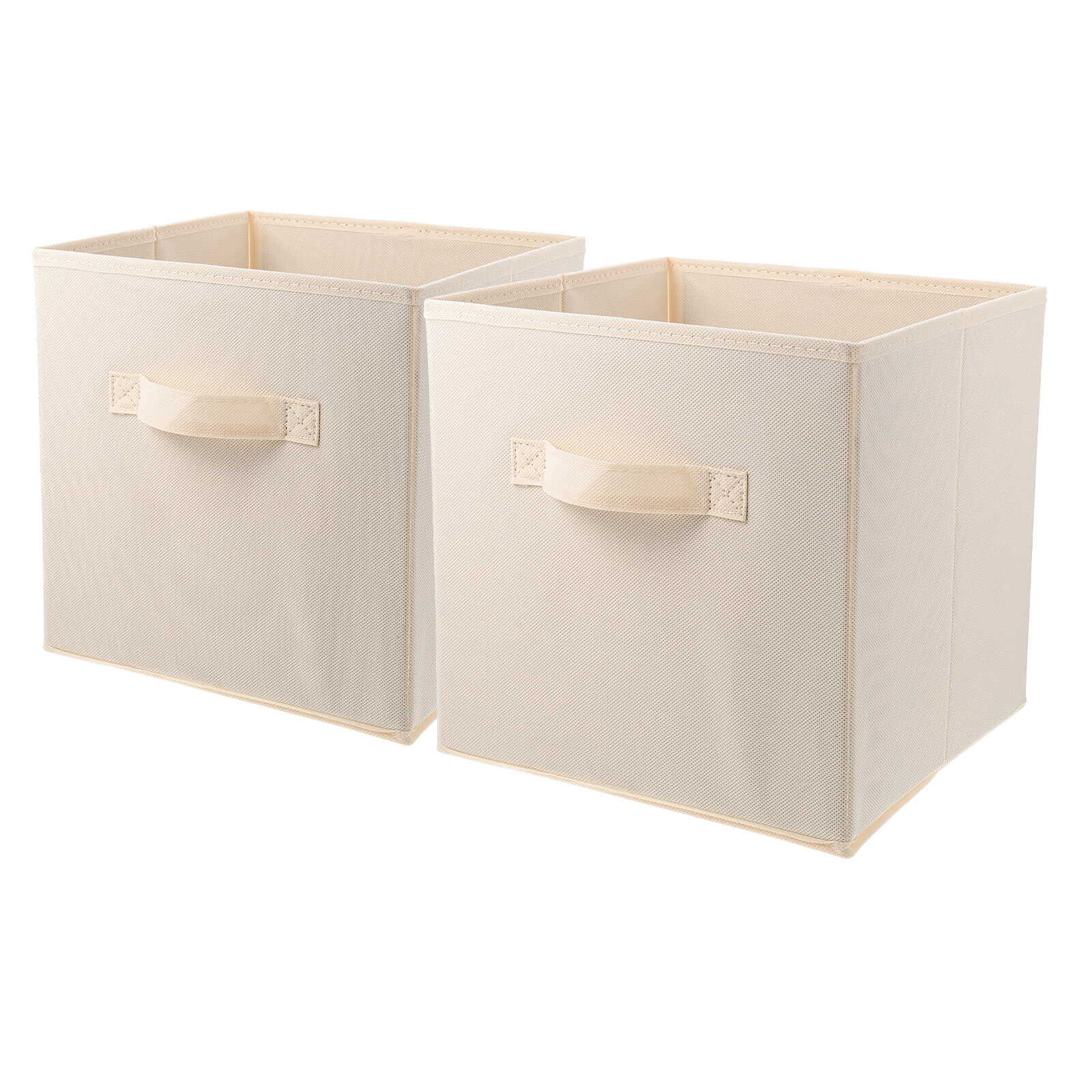 HOMEMAXS Folding Storage Box for Home Beige Large Capacity Clothes ...