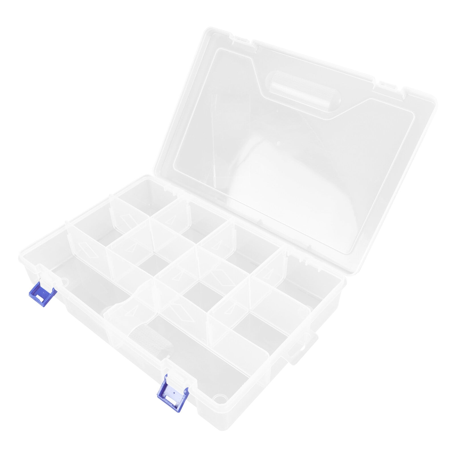 Storage Box Containers Hardware Stackable Bin with Lid Crate - Walmart.com