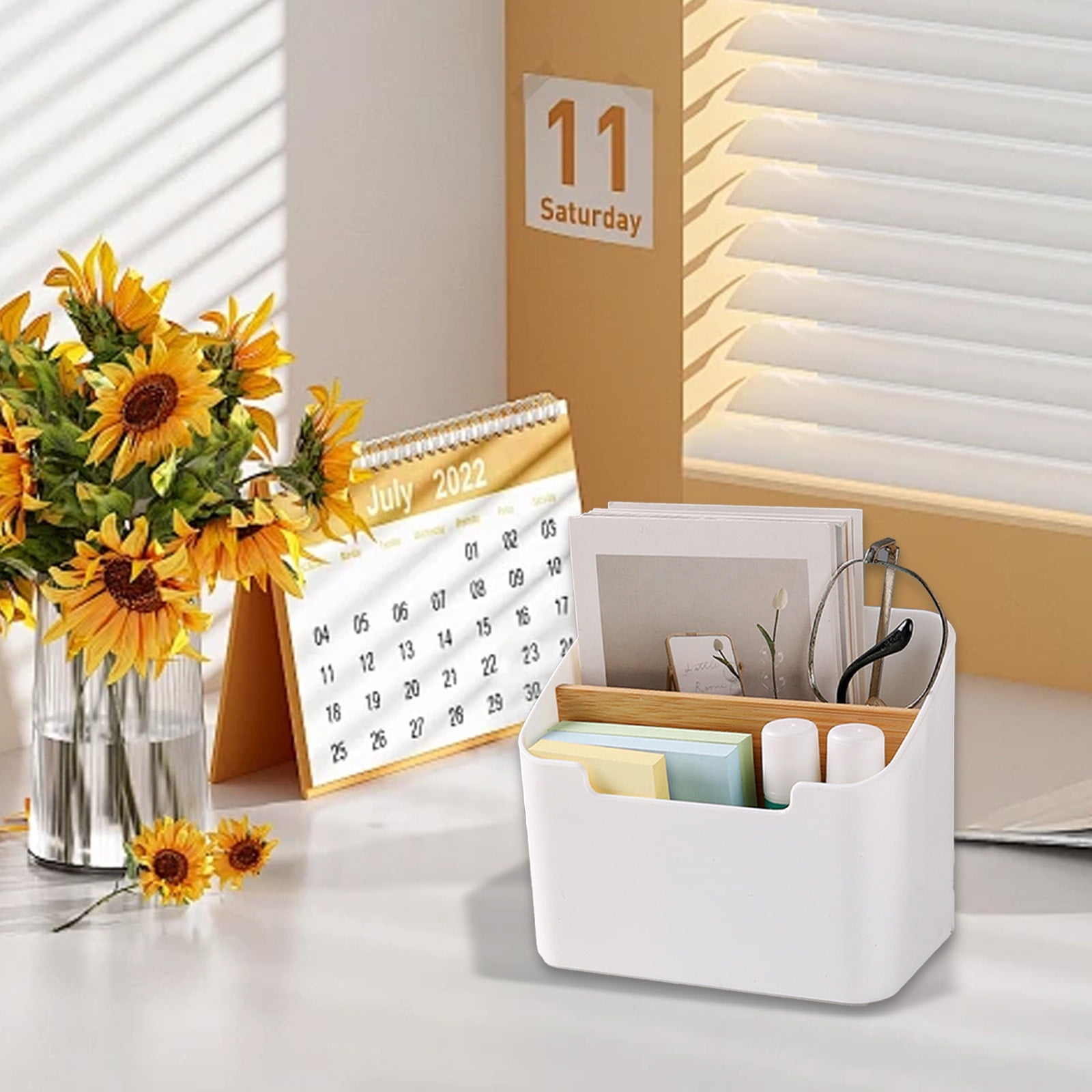 Compact Makeup Organizer,Double Compartment Storage,Acrylic Material ...