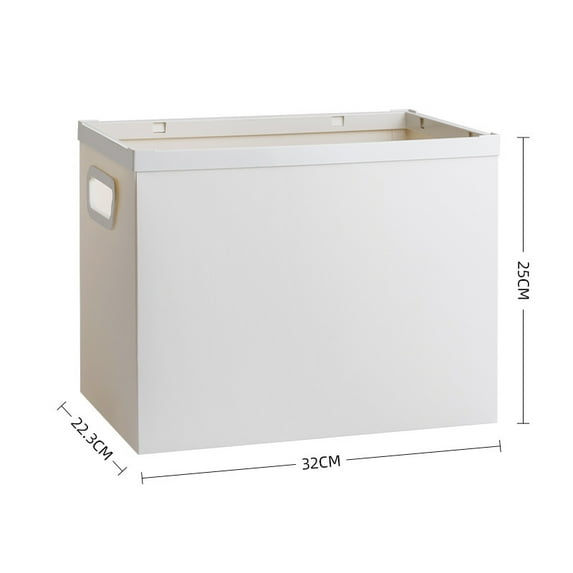 Storage Box File Folder Organiser Box for Magazine Plastic Filing ...