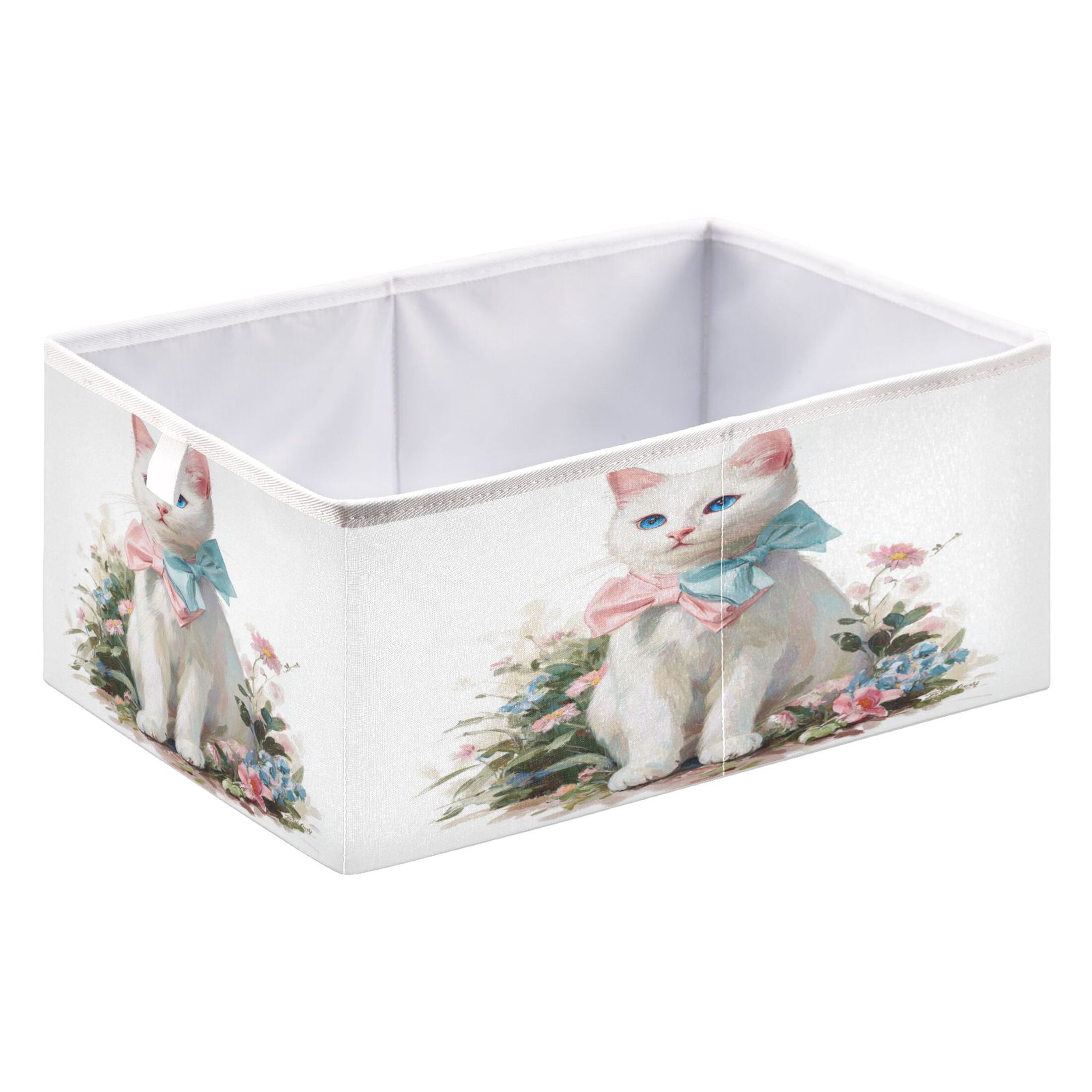 Storage Box Foldable Storable and Easy to Assemble 15.75x10.63x6.96 ...