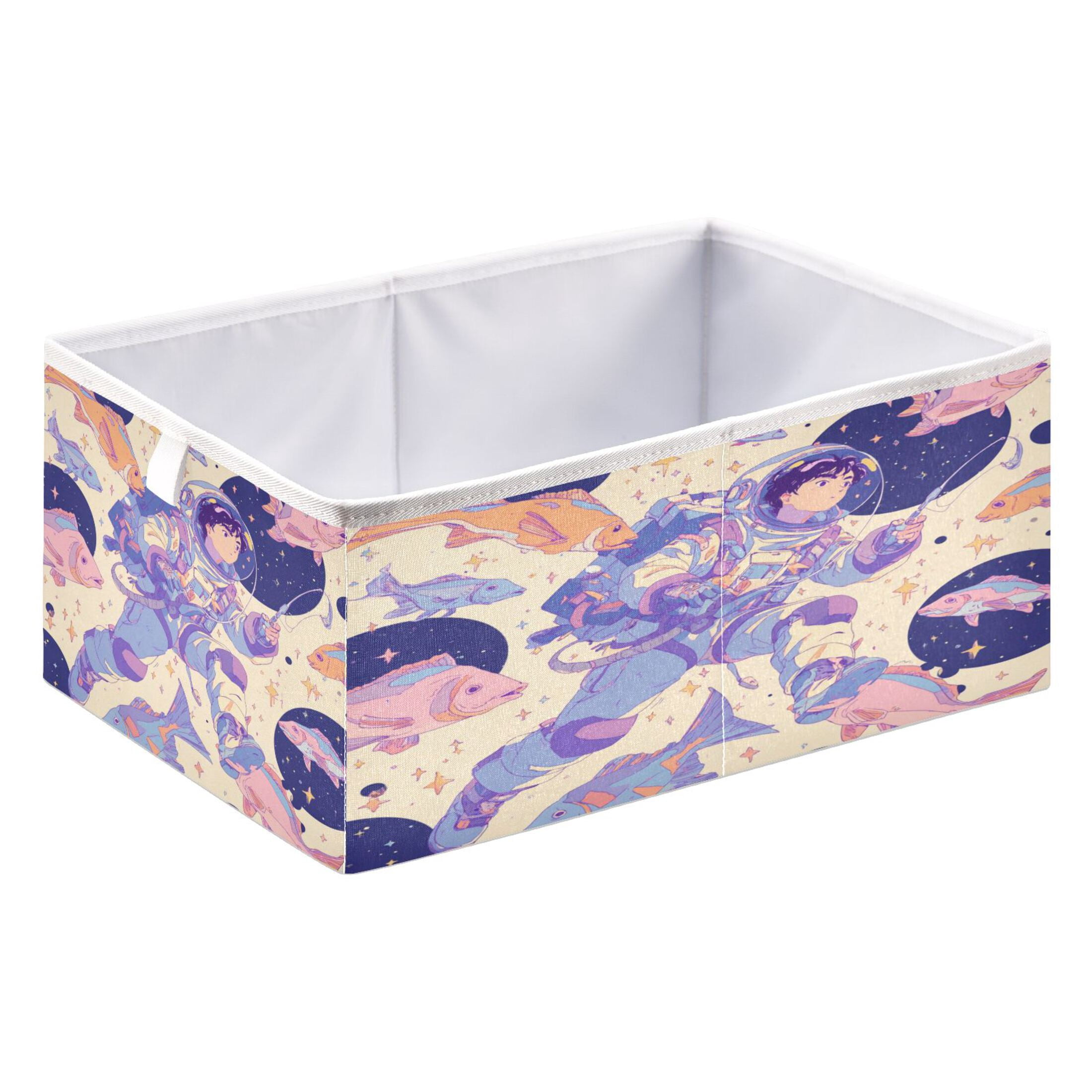 Storage Box Foldable Storable and Easy to Assemble 15.75x10.63x6.96 ...