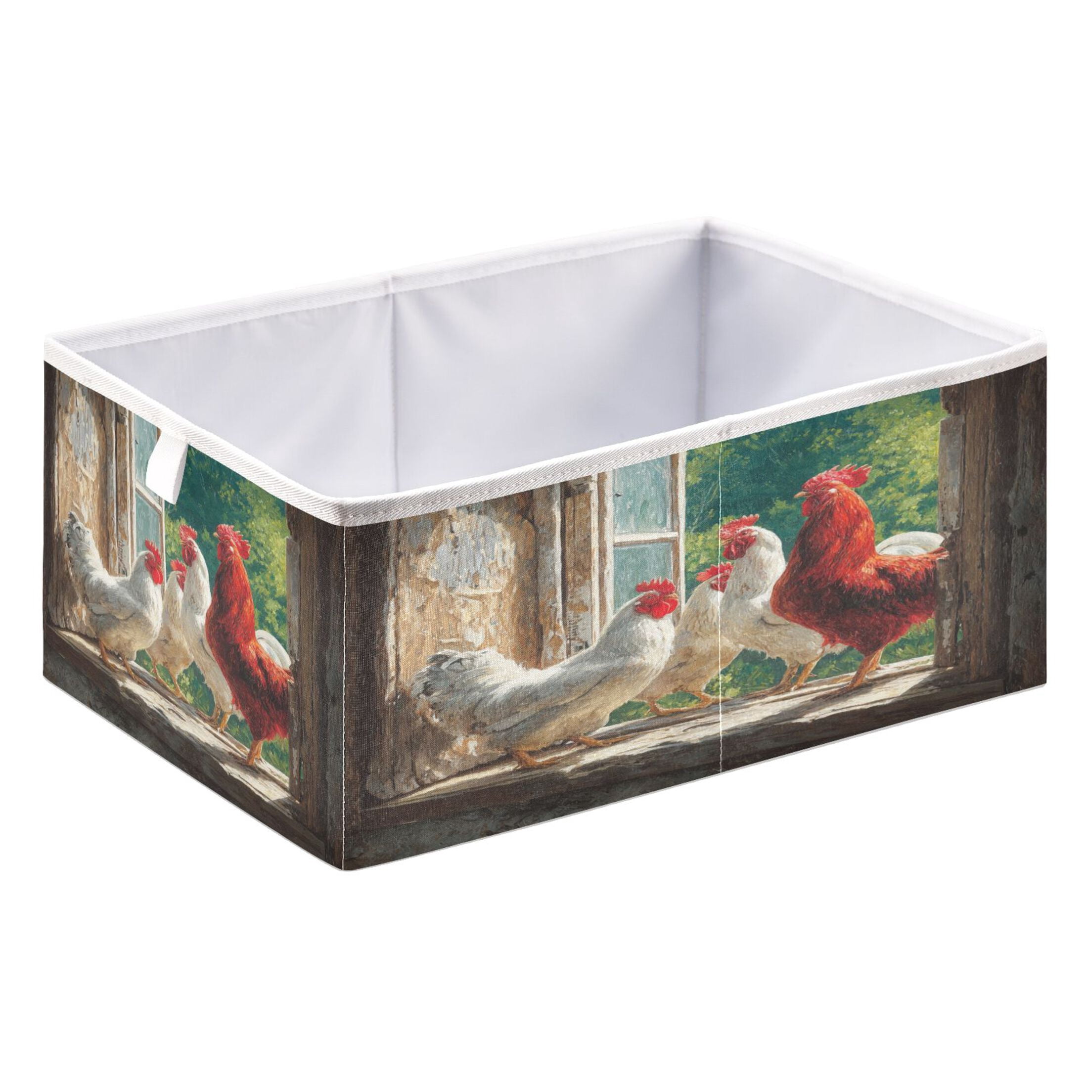 Storage Box Foldable Storable and Easy to Assemble 15.75x10.63x6.96 ...