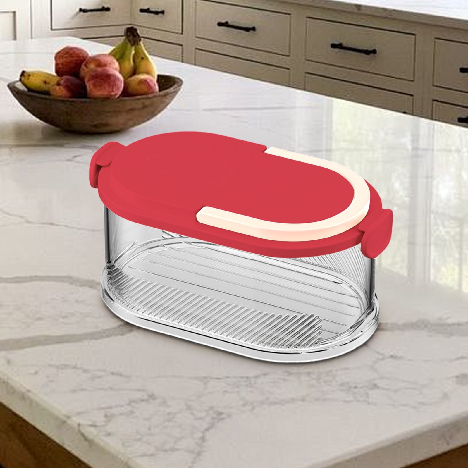 Storage Box Food Container, Clear Acrylic Canister, Stackable Design ...