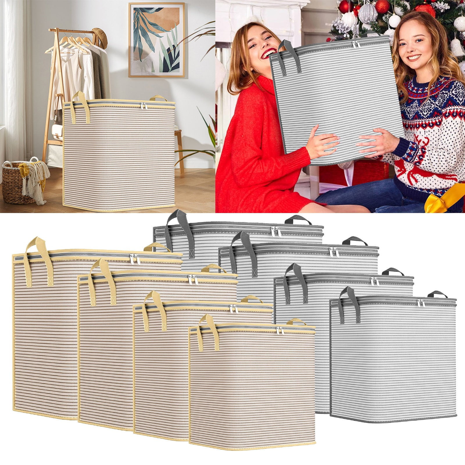 Storage Box Home Textile Storage Heavy Duty Storage with Reinforced ...