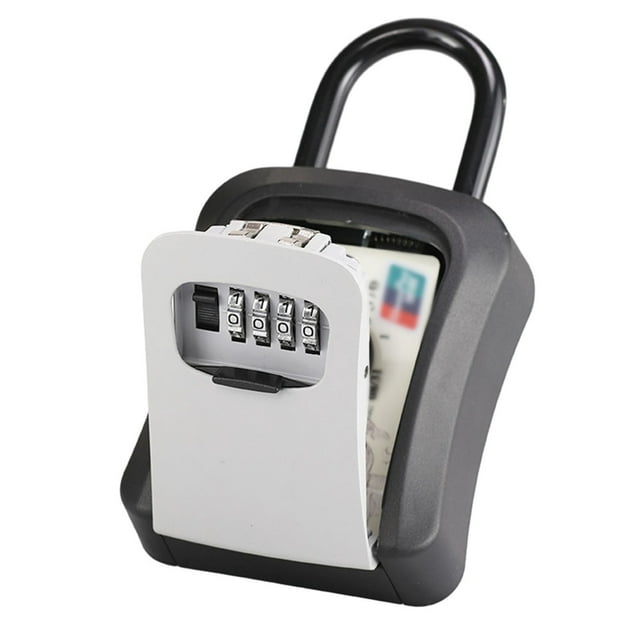 Storage Box Key Safe Box Wall-mounted Key Box Lock Combination Lock ...