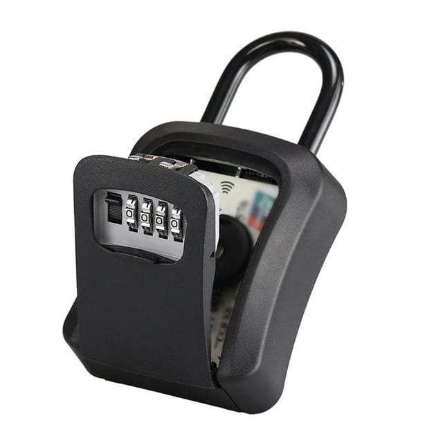 Storage Box Key Safe Box Wall-mounted Key Box Lock Combination Lock ...