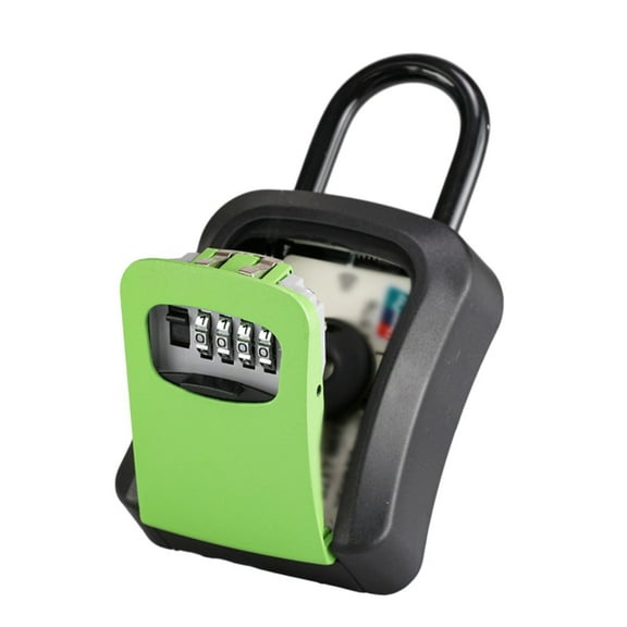Password Key Box ,Outdoor Key Safe Lock Box 4 Digit Combination Key ...