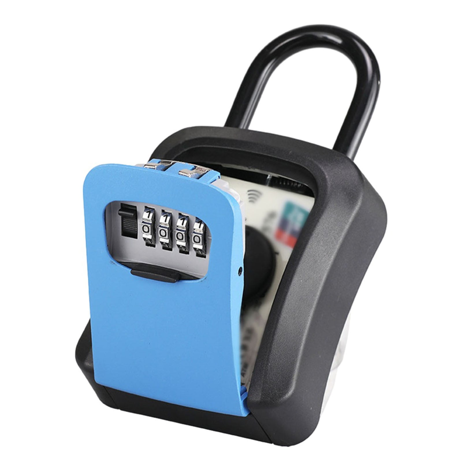 Storage Box Key Safe Box Wall-mounted Key Box Lock Combination Lock ...
