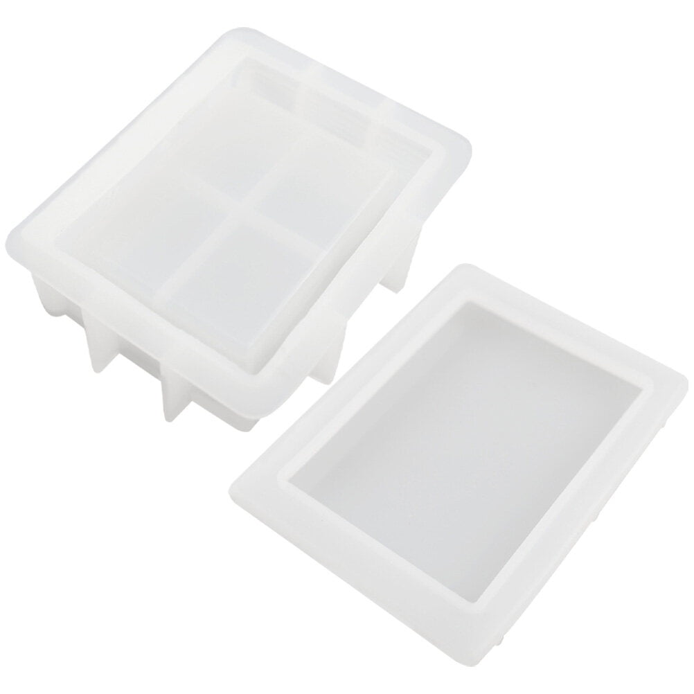 Storage Box Mold Decorative Book Boxes Epoxy Resin Accessories Silica ...