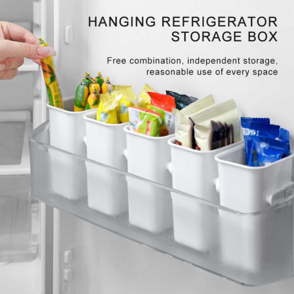 "Crowdstage Rectangular Storage Bin, Hinged Lid, Stackable Organizer ...