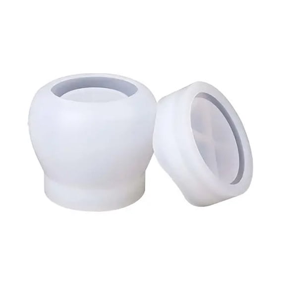 Storage Box Resin Silicone Mold with Pudding Jar Jewelry Boxes Epoxy ...