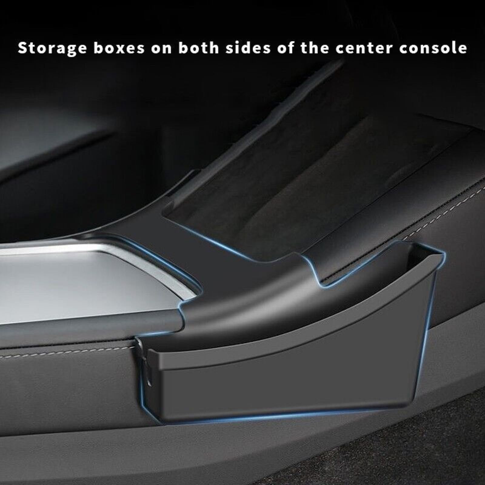 Storage Box for Both Sides Of The Center Console, Car Center Console ...