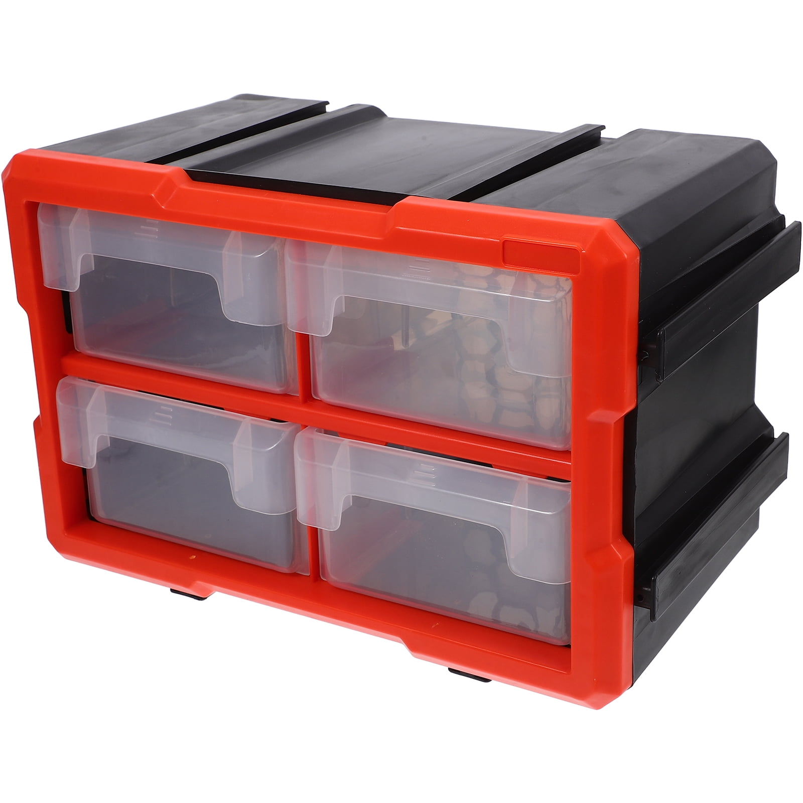 TABLZONE Portable Parts Organizer Box with Multi-Drawer PVC Design for ...