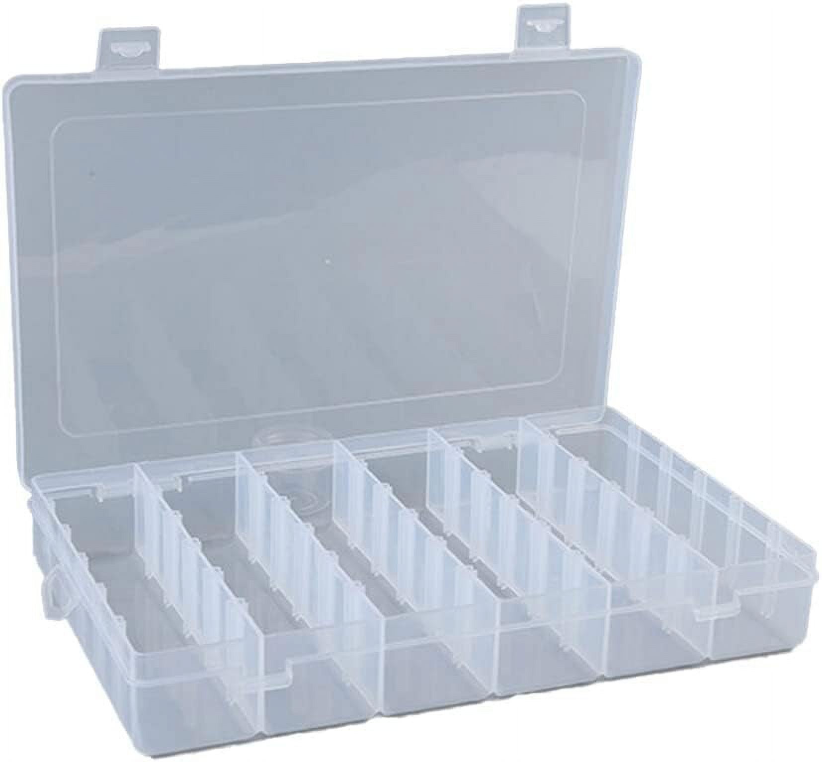 Storage Box with 36 Grids Small Compartment Removable Easy Searching ...