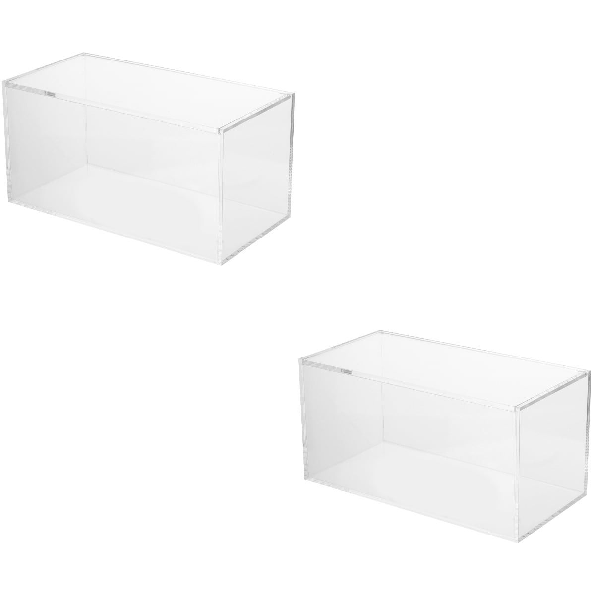 Storage Box with Lid Specimen Container Makeup Organizer for Drawer ...