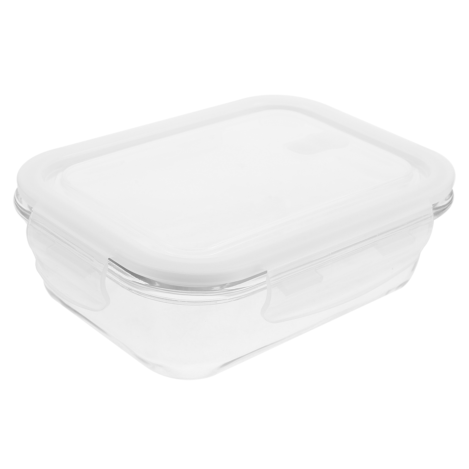 Storage Boxes Fridge Containers Glass Meal Prep Food with Lids Kitchen ...