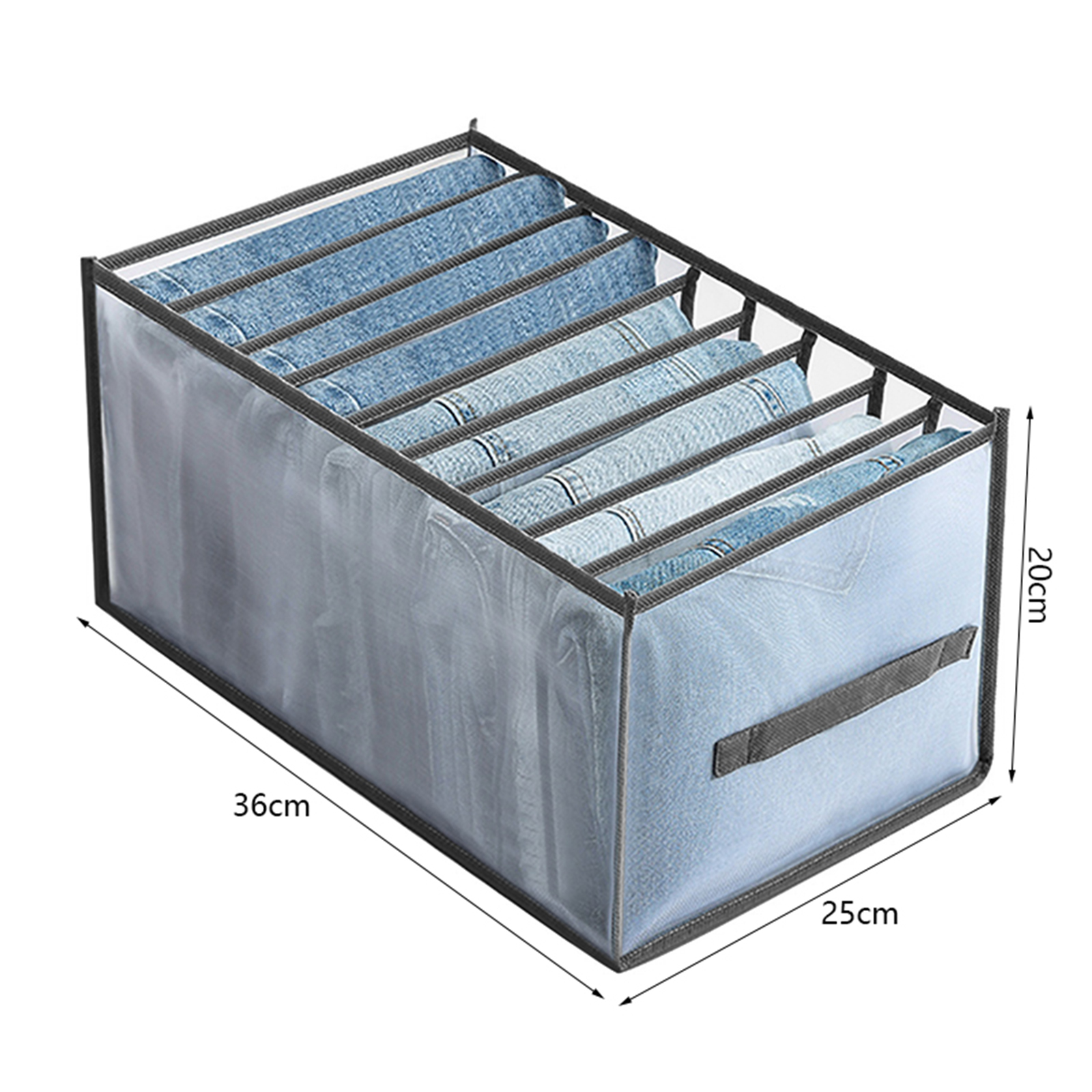 Storage Boxes Underwear Drawers Organiser 6/7/11 Grid Non-Woven Fabric ...