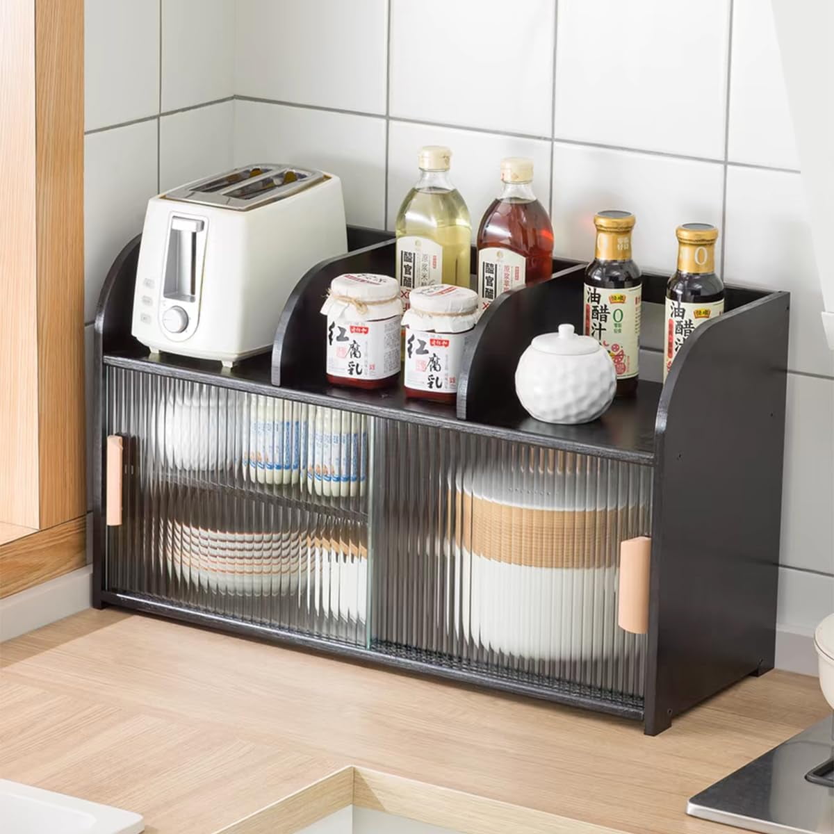 Storage Cabinet Food Pantry Kitchen Pantry Sideboard Storage Cabinet ...