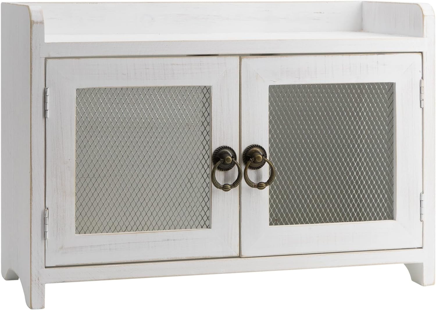 Storage Cabinet, Mini Countertop Cabinet, Wood Organizer for Kitchen ...