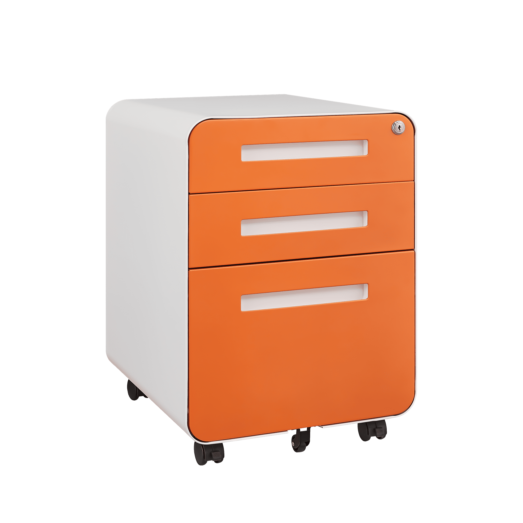 Storage Cabinet For Office Rounded 3 drawer mobile filing cabinet ...