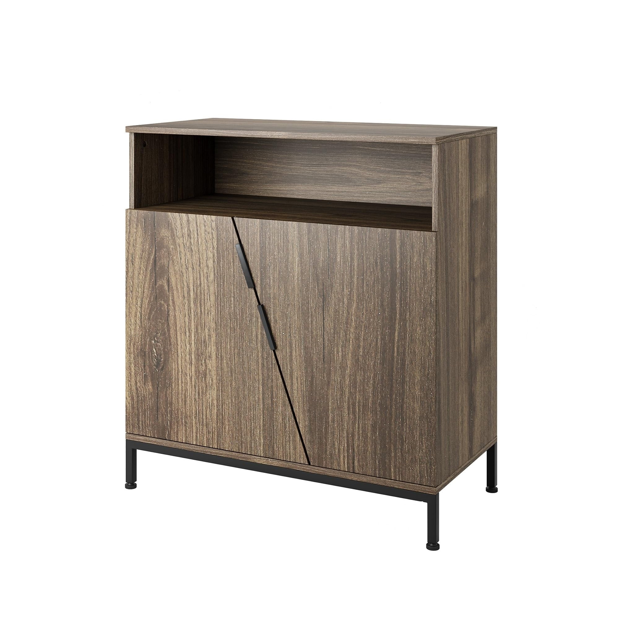Storage Cabinet with Doors and Shelves - Modern Buffet Cabinet with ...