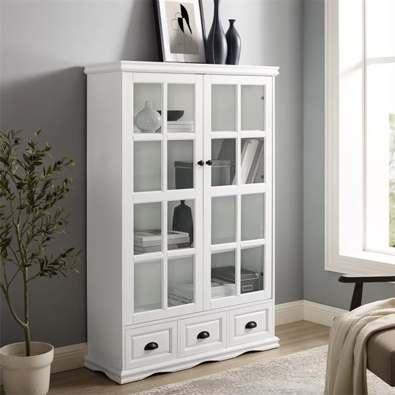 Curio Cabinets with Glass Doors