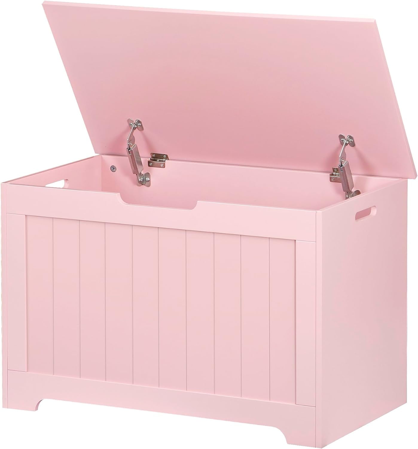 Storage Chest, 30 inches Chest Box Organizer with 2 Safety Hinges ...