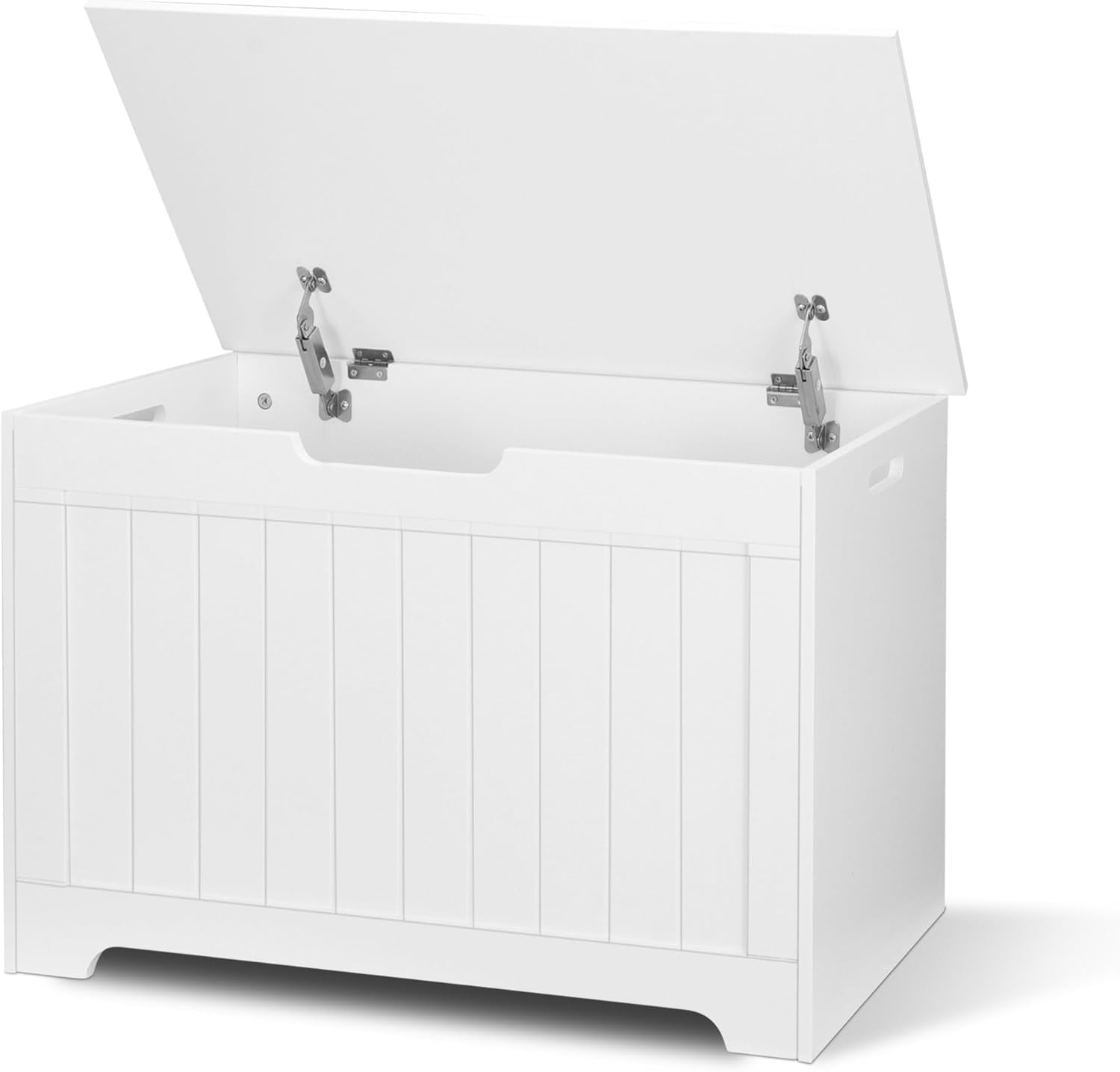 Storage Chest, 30 inches Chest Box Organizer with 2 Safety Hinges ...