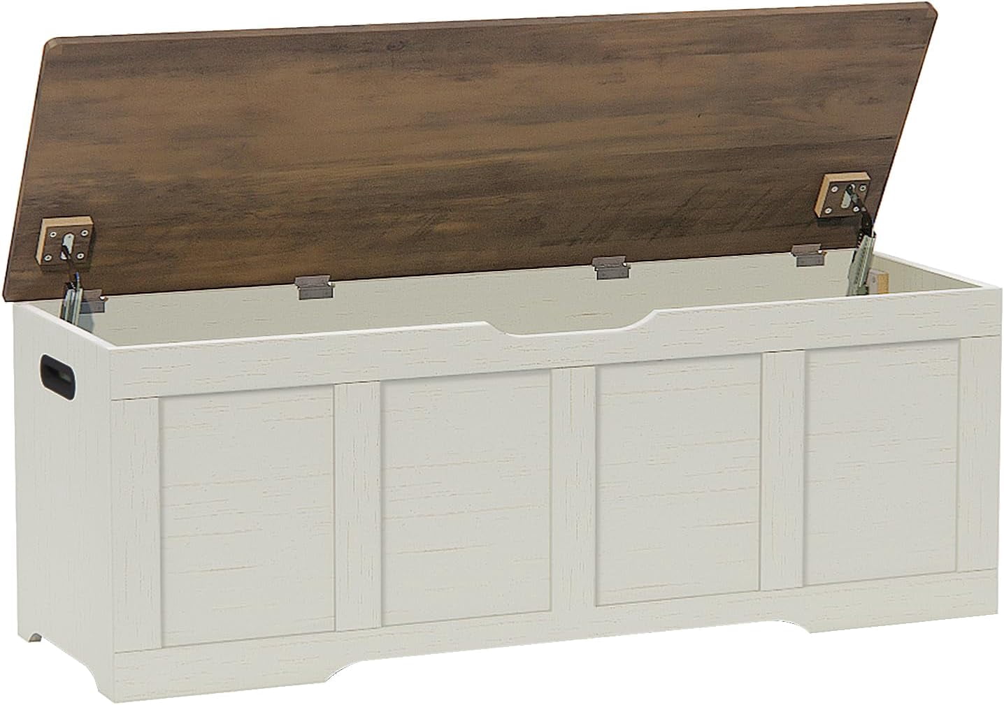 Storage Chest Extra Large Storage Trunk with Hinges Wooden Storage ...