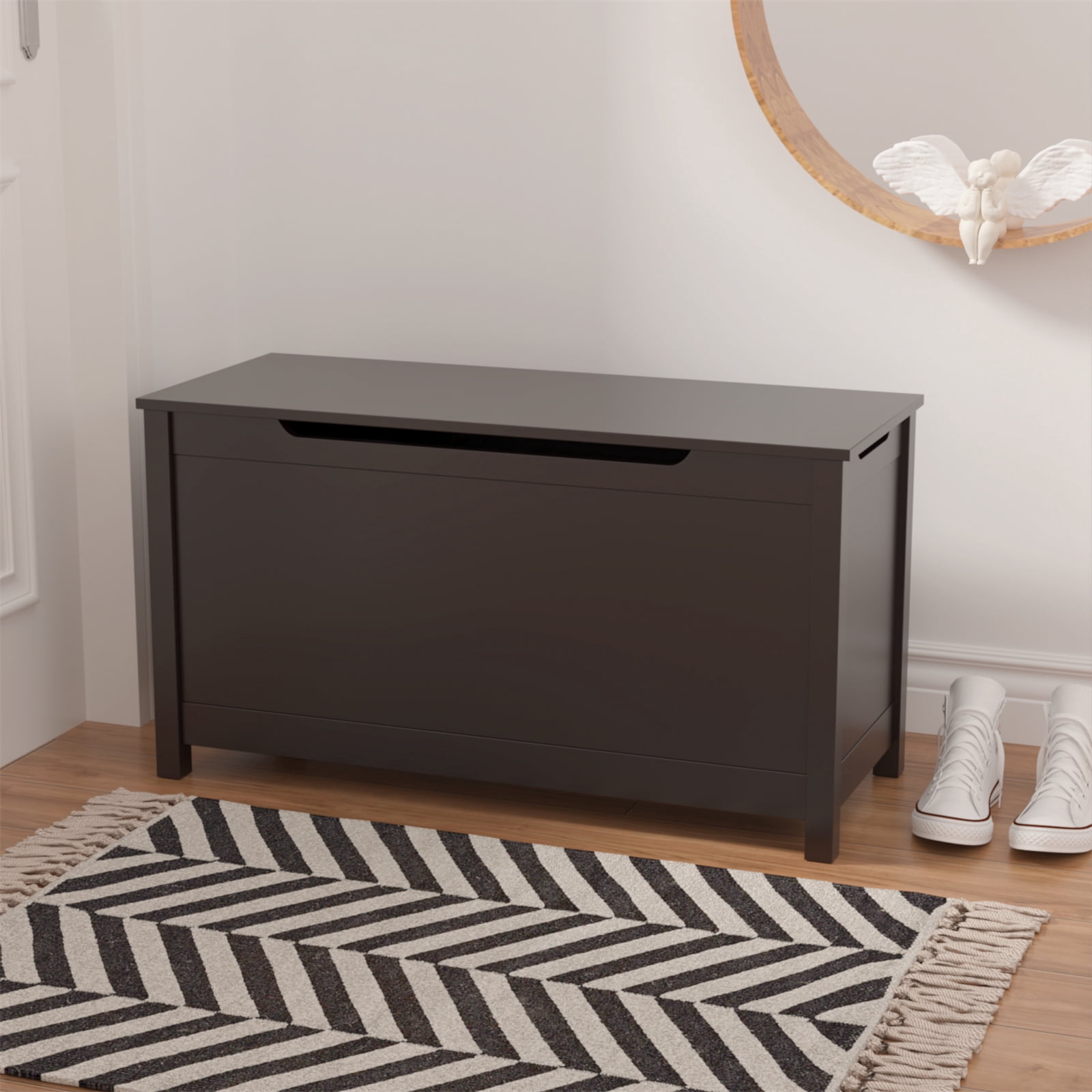 Storage Chest, Toy Storage Chest With Flip Top Lid,Toy Chest With 2 ...